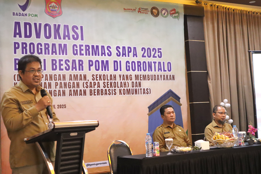 Balai Besar POM Gorontalo Luncurkan Program Germas Sapa Tahun 2025 di ...